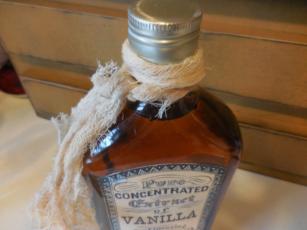 Vintage-Look Vanilla Bottle — Timeless Treasure Trove