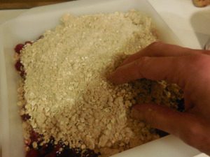 Homemade Cherry Crunch — Timeless Treasure Trove