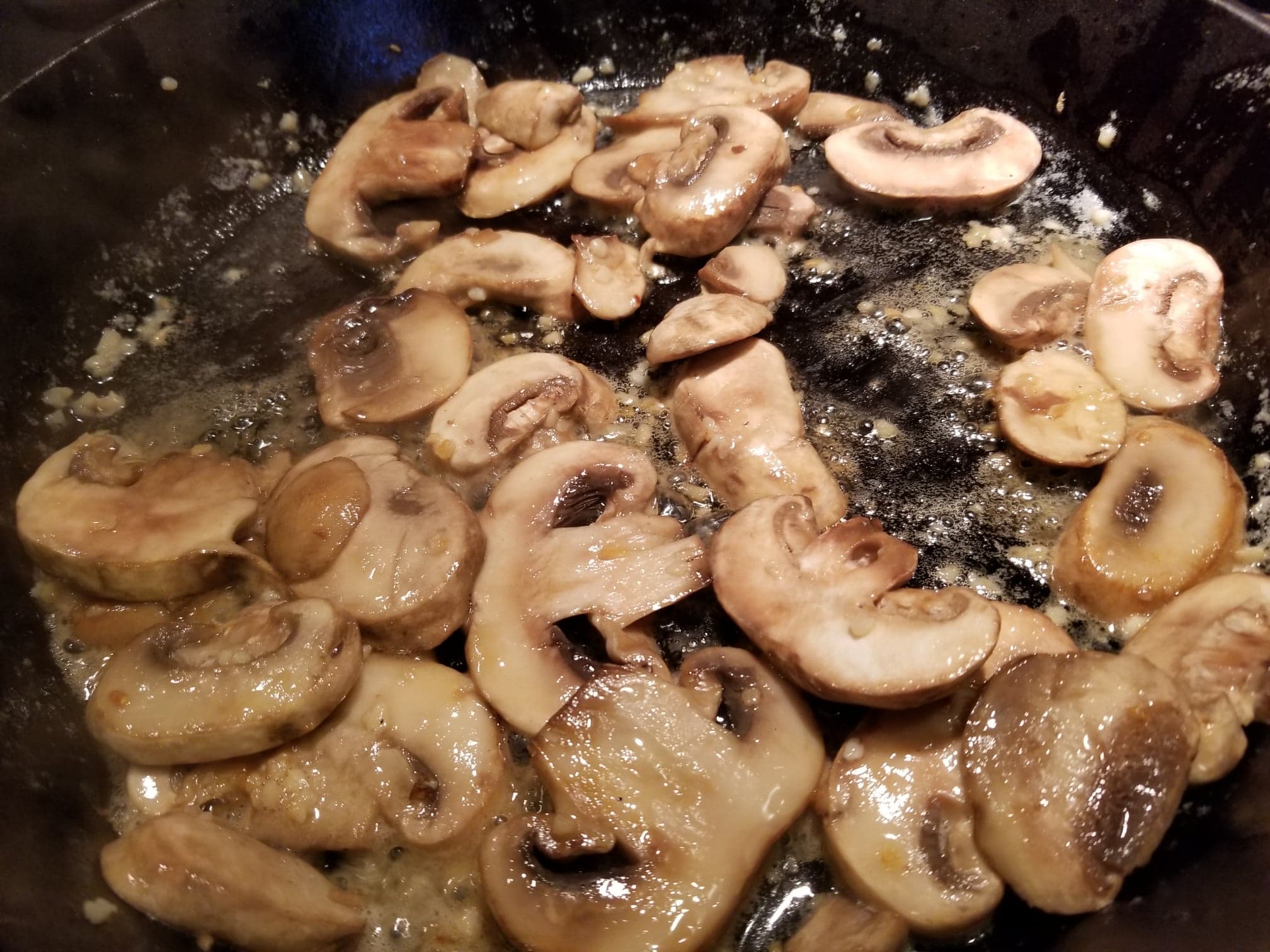 Shrimp & Mushroom Scampi — Timeless Treasure Trove