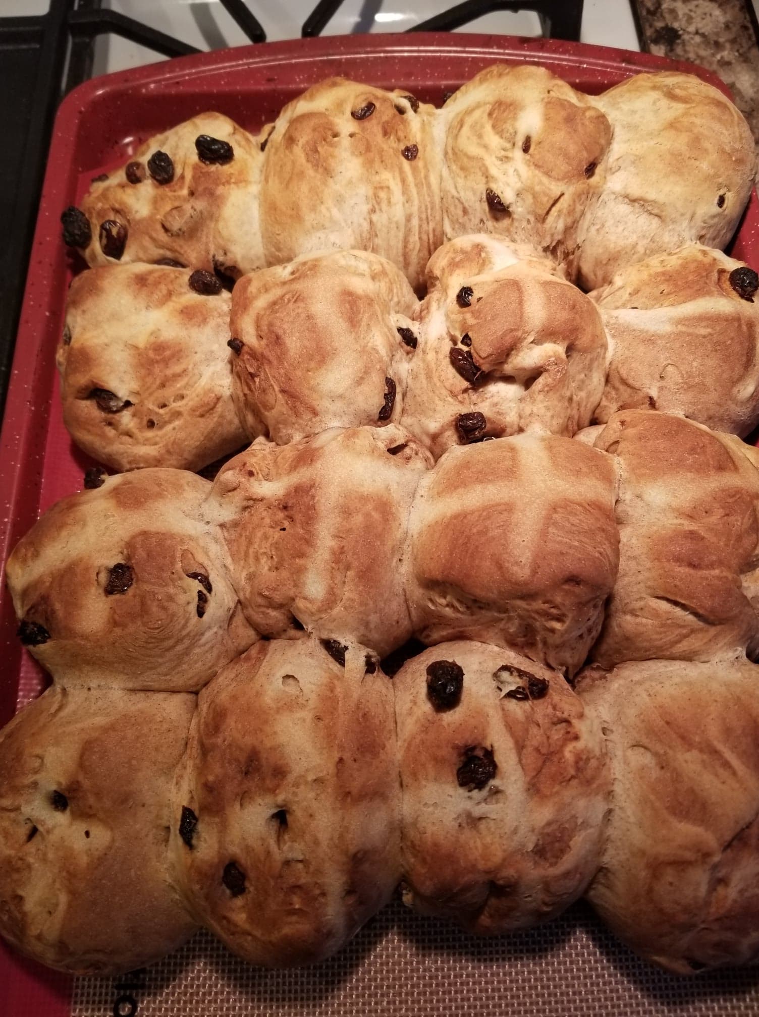 Proofing Hot Cross Buns in the Instant Pot — Timeless Treasure Trove