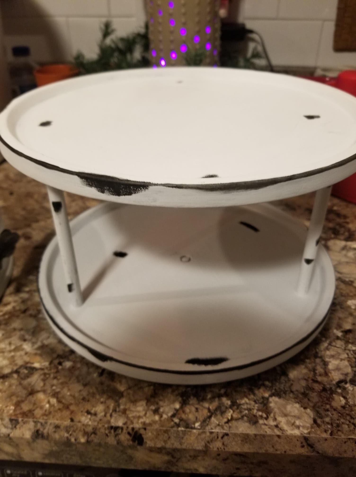 How To Make a Two-Tiered Tray — Timeless Treasure Trove